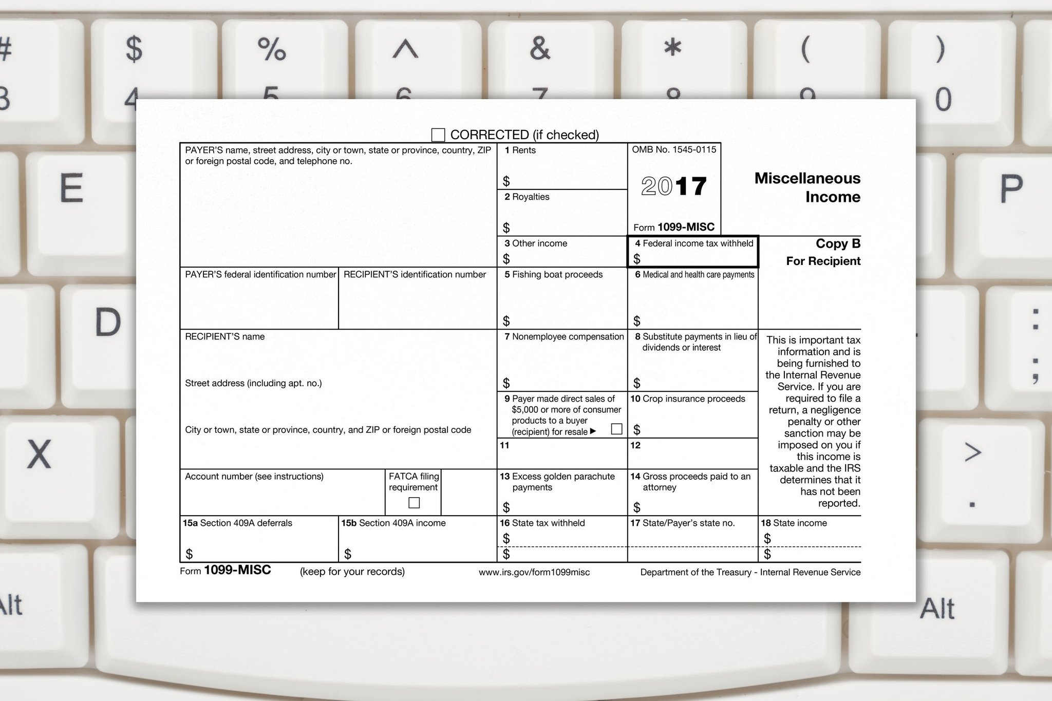 1099-MISC Independent Contractor Payment Tracker Worksheet Offer
